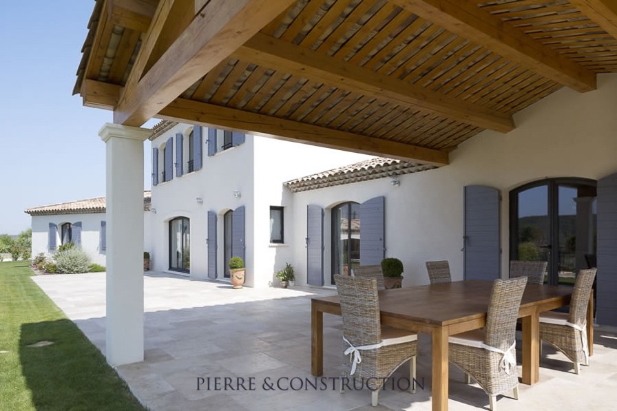 Construction d’une villa provençale à Calas Cabriès (13)