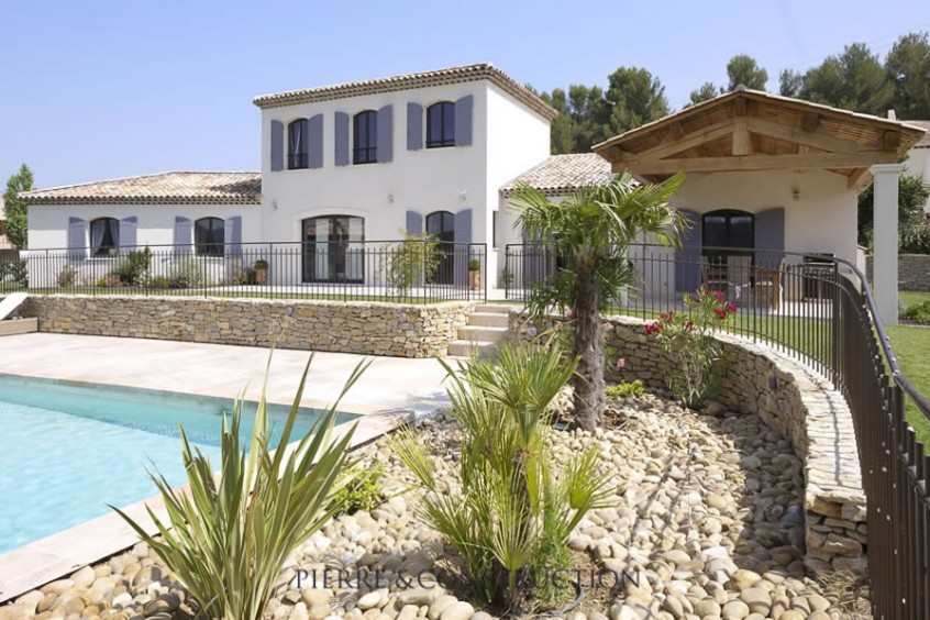 Construction d’une villa provençale à Calas Cabriès (13)